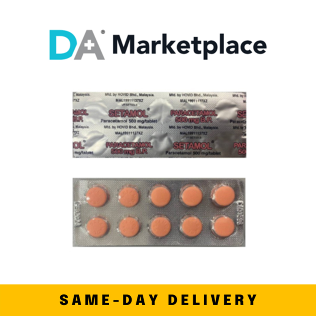 Setamol 500 mg Tablet | Doctor Anywhere Marketplace