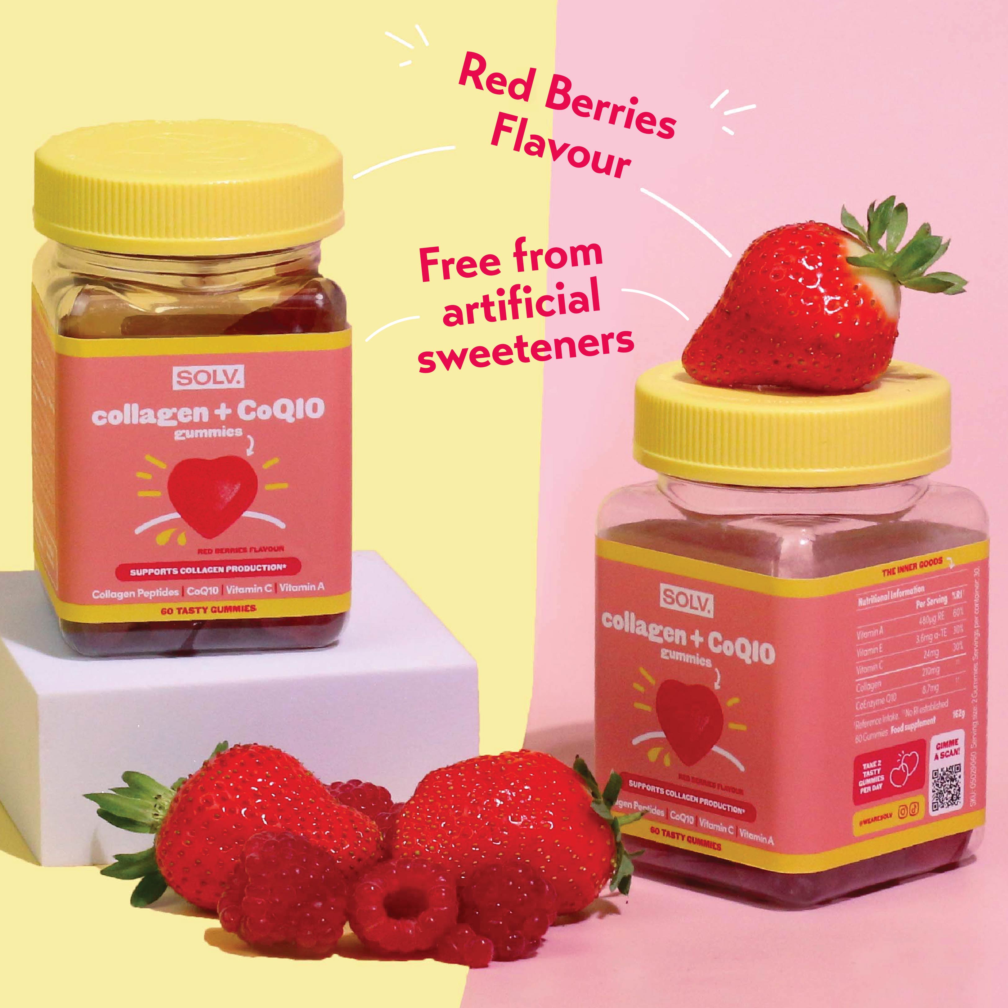 SOLV Collagen CoQ10 Gummies 60s | Doctor Anywhere Marketplace