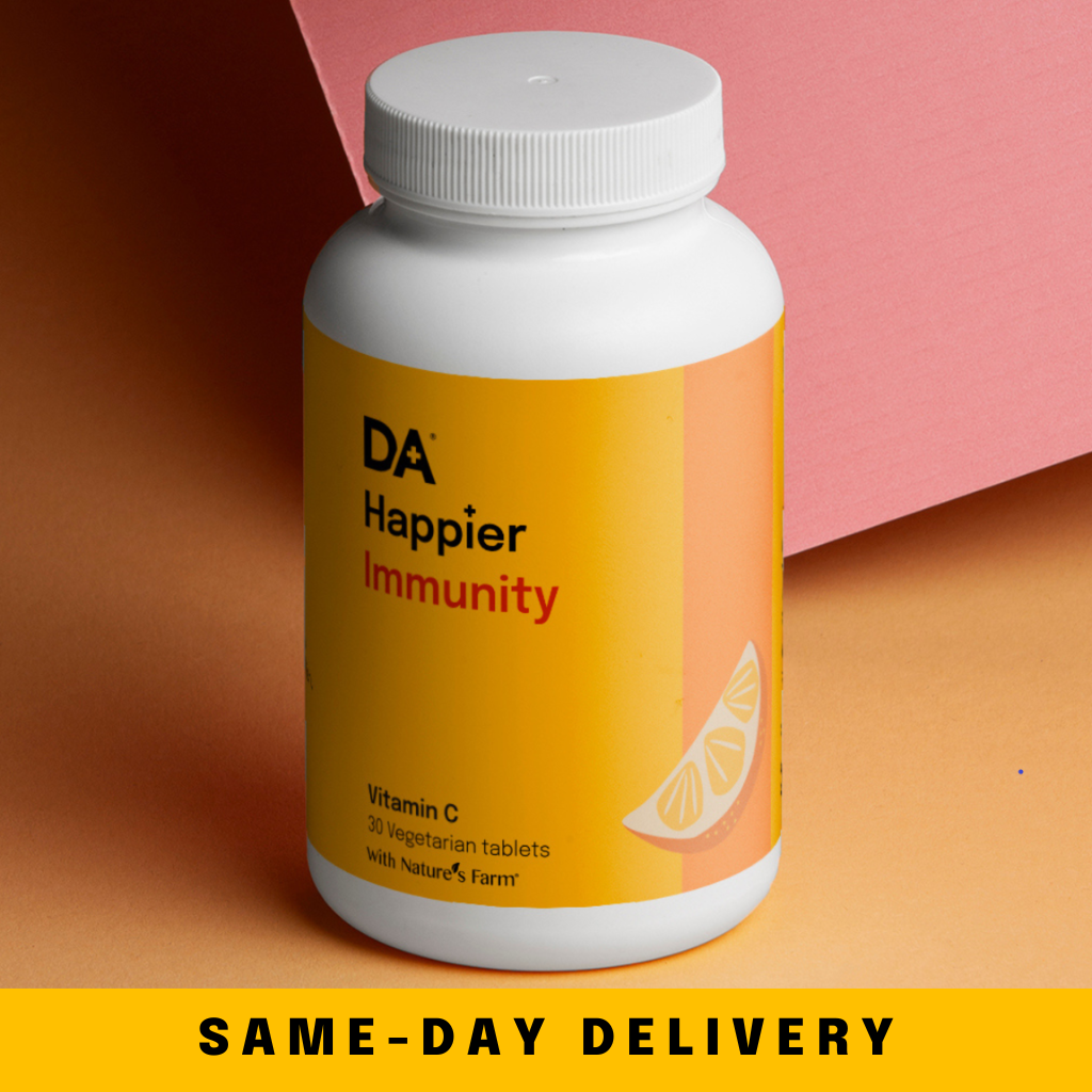 DA Happier+ Immunity – Buffered C1000 Vitamin C 1000mg (30 tablets ...