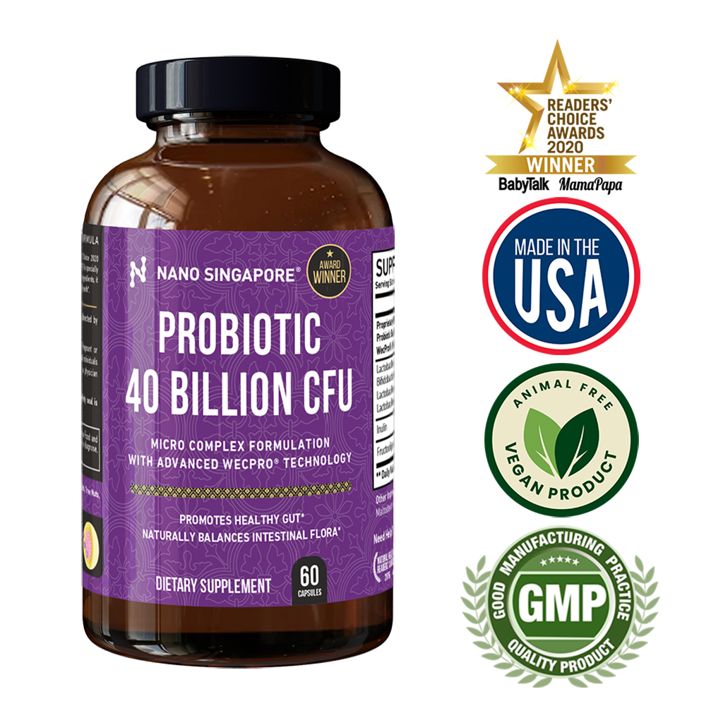 Nano Singapore Probiotic 40 Billion CFU (Plus Extra 20% OFF) | Doctor ...