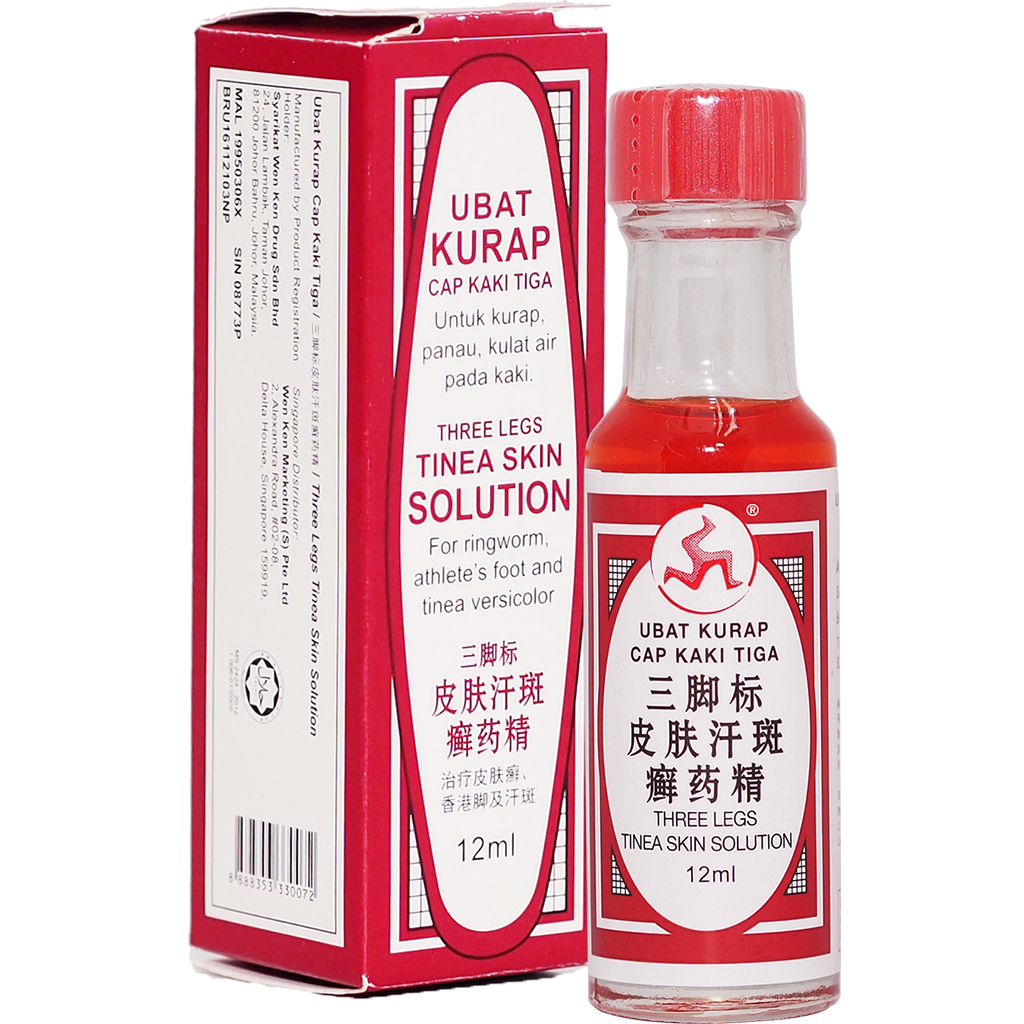 Three Legs Tinea Skin Solution 12ml Bundle Of 7 Doctor Anywhere